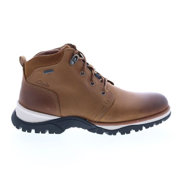 Clarks | Shoes | Clarks Mens Topton Mid Goretex Gtx Brown Boots Nwt ...